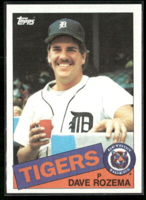 1985 Topps #47 Dave Rozema | eBay
