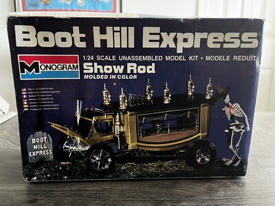 Boot Hill Express Show Rod Model Kit By Monogram. 1/24, 1985. | eBay