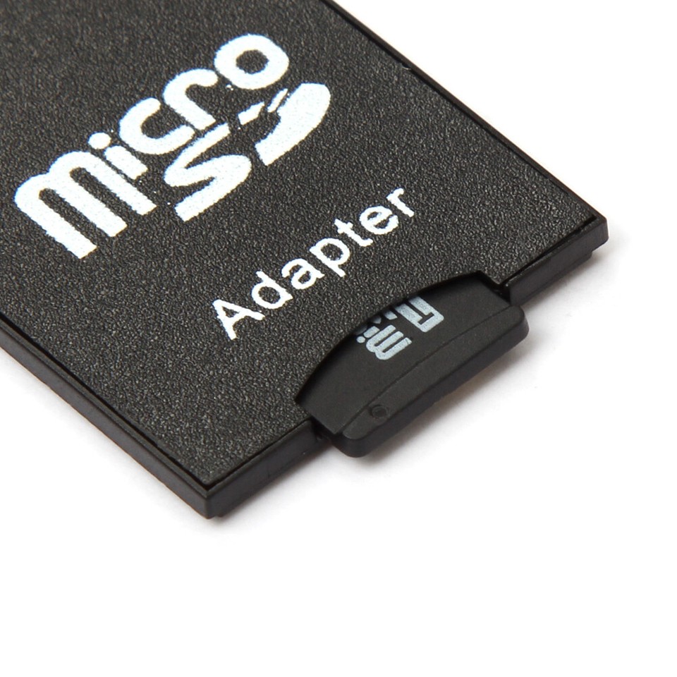 Micro SD Adapter TransFlash TF To SD SDHC Memory Card Adapter Converter ...