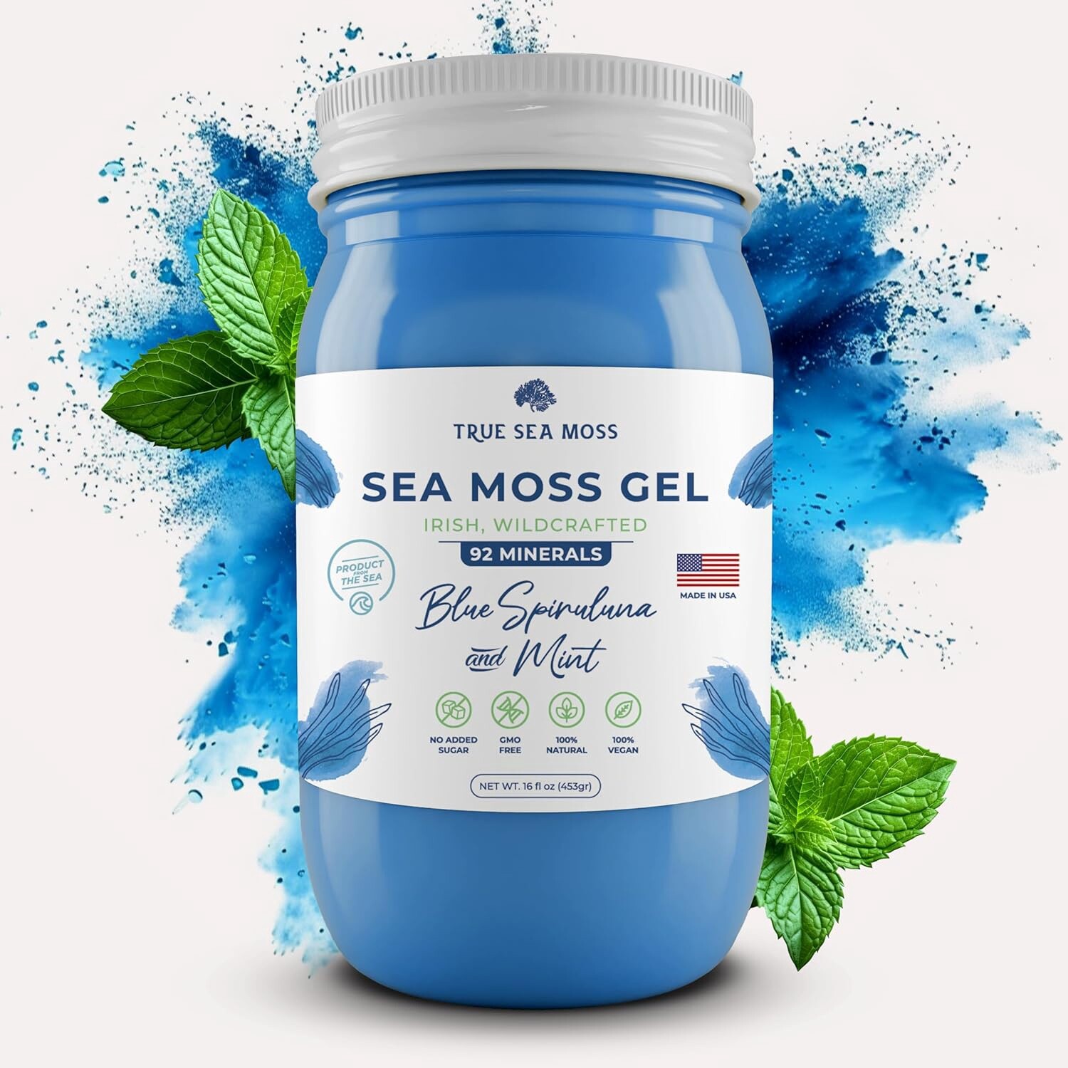 True Sea Moss Blue Spirulina Sea Moss | eBay