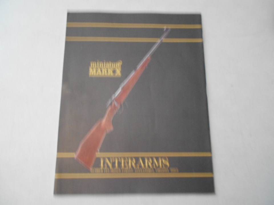Interarms Firearms Catalog 1987 Astra Mark X Rossi Gallery Puma Norinco ...