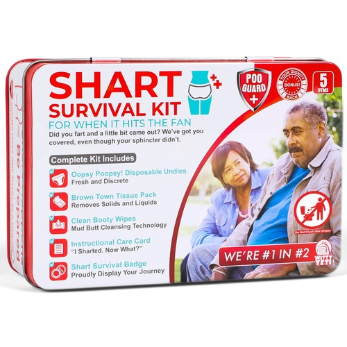 Funny Shart Survival Kit by . Ultimate Poop Prank Gag Gift Set Contains ...