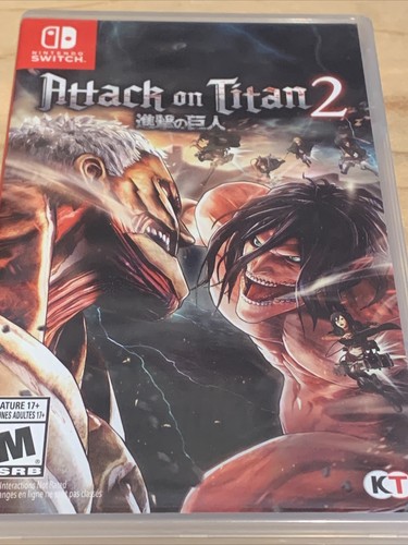 Attack on Titan 2: Final Battle, Full Game In Case for Nintendo Switch ...