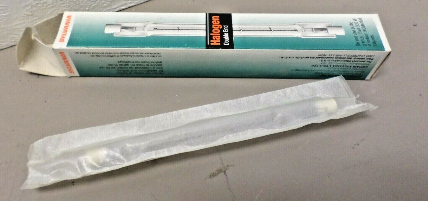 Sylvania 500T3Q/CL 130V T3 HID Flood Work Shop Lamp Bulb 500W | eBay