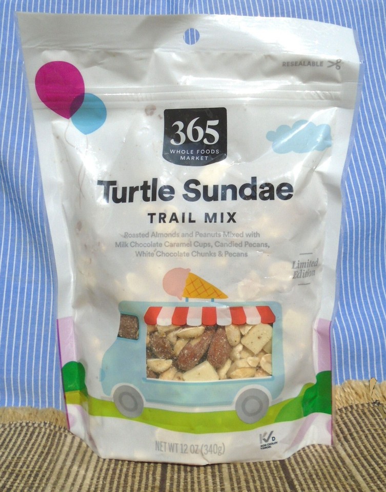 3 365 Turtle Sundae Trail Mix 12oz. Almonds Pecans Chocolate NEW ...