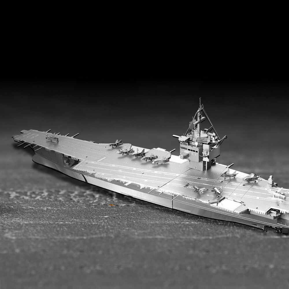 Piececool 3D Model Kits For Adult USS Enterprise CVN-65 Metal Puzzles ...