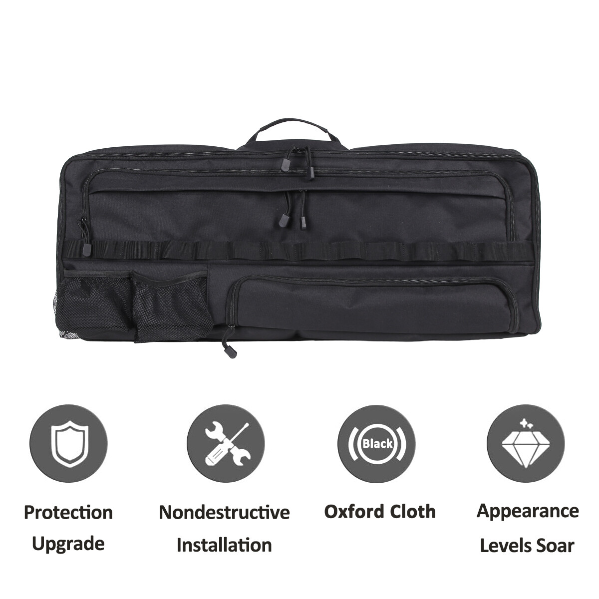 Car Trunk Left Side Window Storage Bag Tool Bag For Ineos Grenadier ...