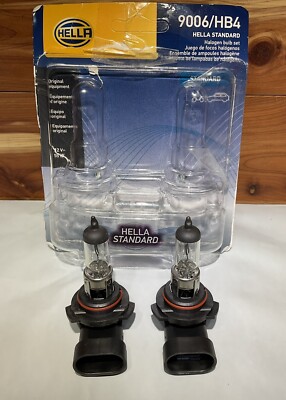 HELLA Standard Halogen Bulb Set HB4-9006 12V 55W | eBay