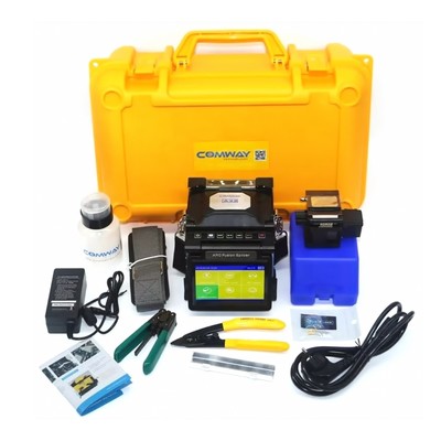 Comway A33 2 in 1 Single Fiber Optic Fusion Splicer, Fiber Endface ...