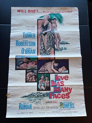 Love Has Many Faces (1965) - Original One Sheet Movie Poster 27 x 41 | eBay
