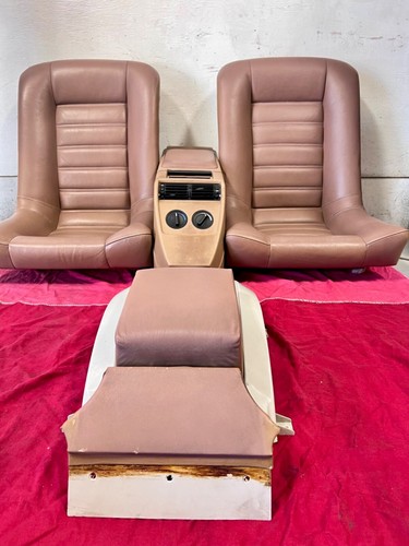 BMW OEM E24 635CSI 633CSI REAR SEAT UPHOLSTERY KIT FRIDGE & A/C CENTER ...