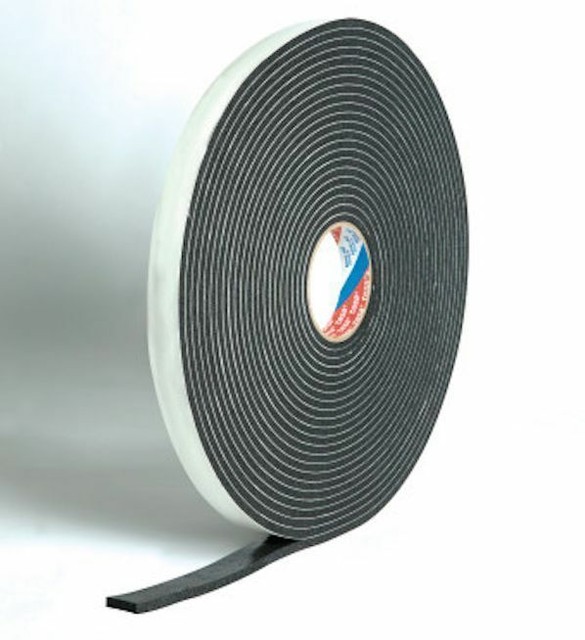 tesa Tape Foam 60112-18mm BLK Black 18mm X 7.6m Thick 12.7mm Adhesive ...