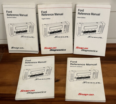 Snap-on Ford reference manuals 7th - 11th editions lot of 5, VGC! | eBay