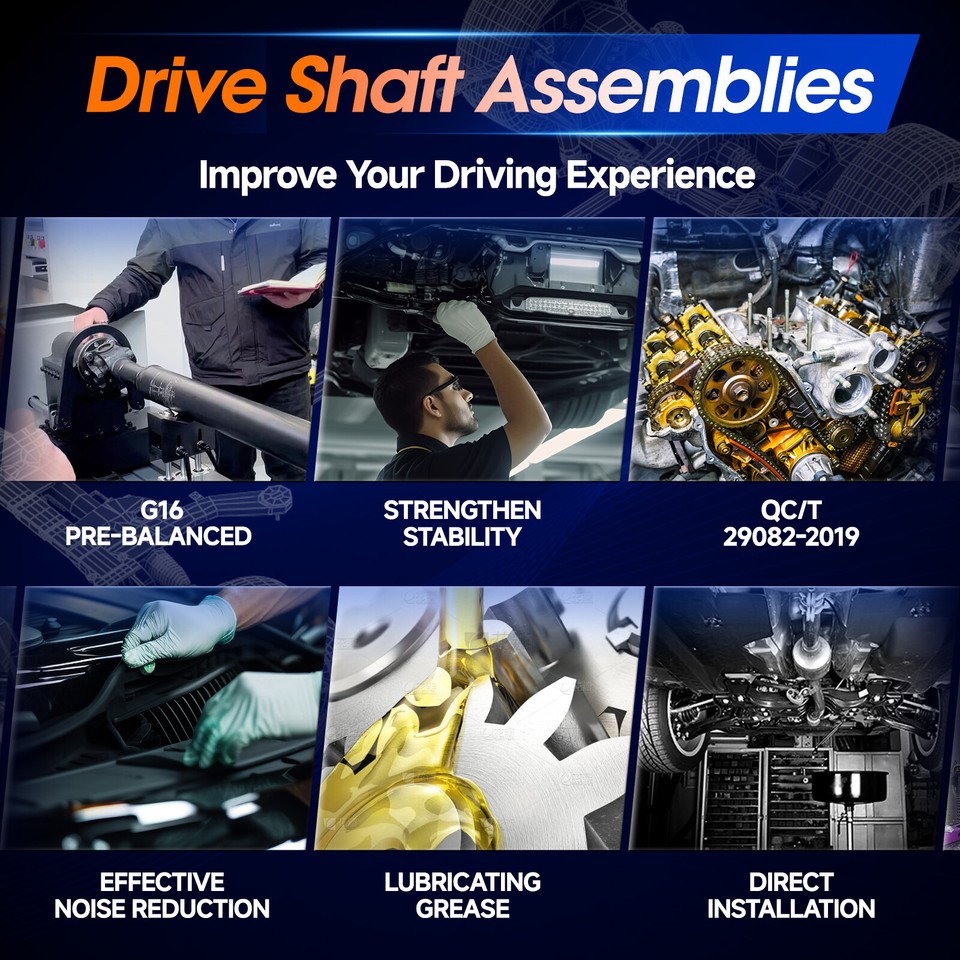 Rear Drive Prop Shaft For 2014-2021 Polaris RZR XP & XP4 1000 1333424 ...