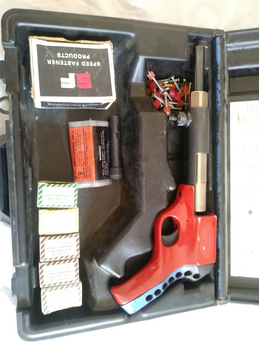 SPEED FASTENER MODEL 825 Powder Actuated Stud Driver W/, 54% OFF
