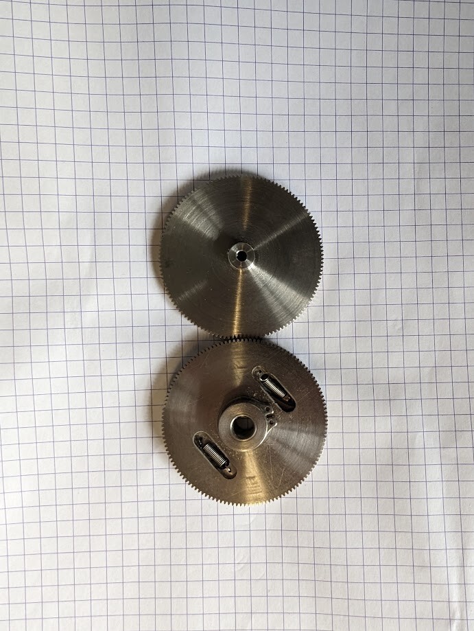 DYNACO GEARS SPLIT ANTI BACKLASH GEAR WITH MATING GEAR (1:1) SERVO ...