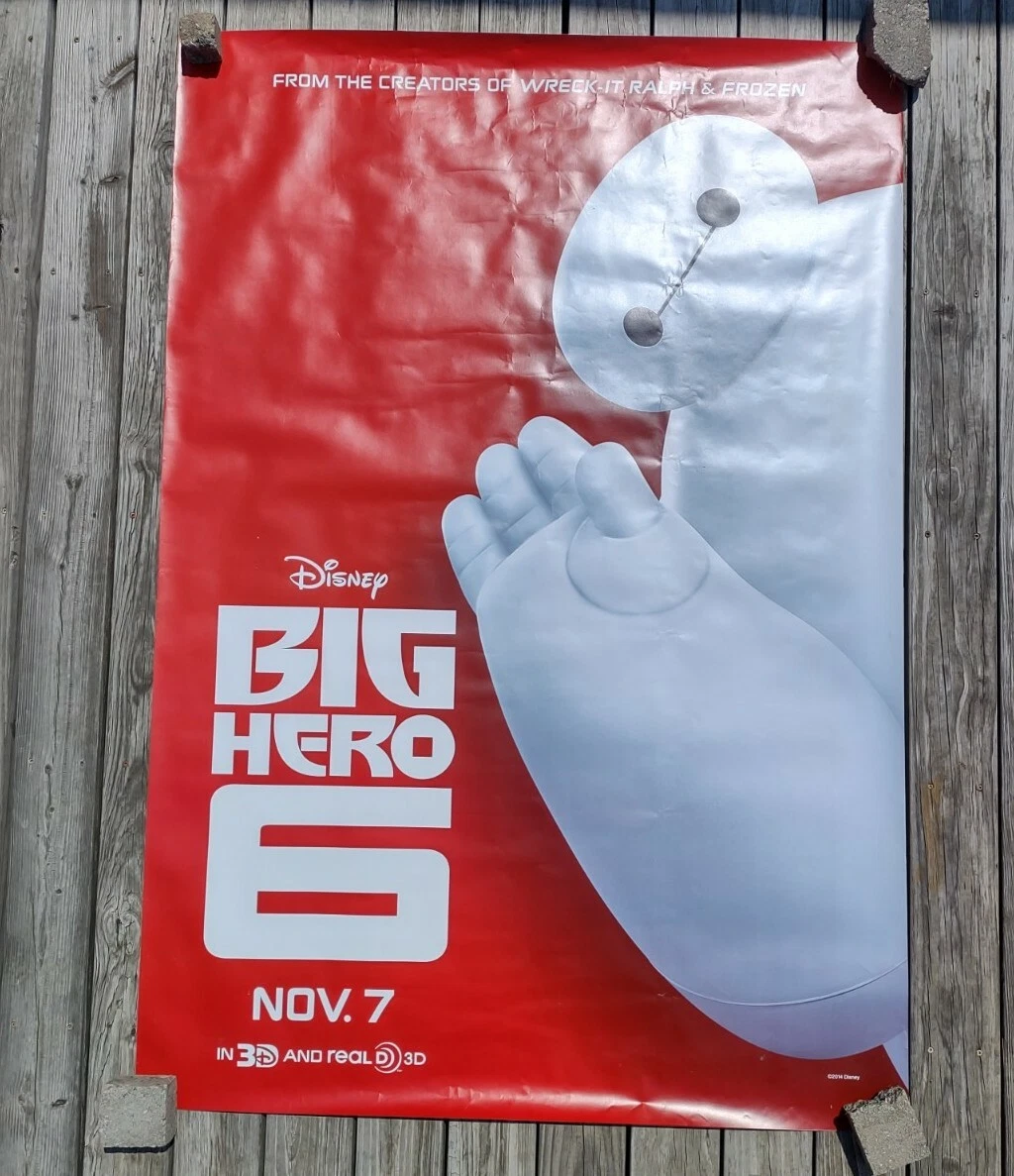 Big Hero 6 Disney Movie Poster