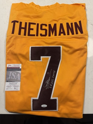 Joe Theismann Signed Jersey #7 "SB XVII Champ" Autograph - Washington ...