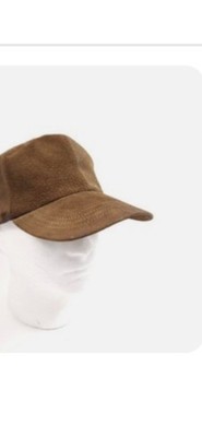 Vintage LL Bean Baseball Hat Cap Leather Suede Adult Adjustable Union ...