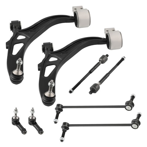 8x Suspension Front Lower Control Arms Tie Rods Sway Bar For 11-19 Ford ...