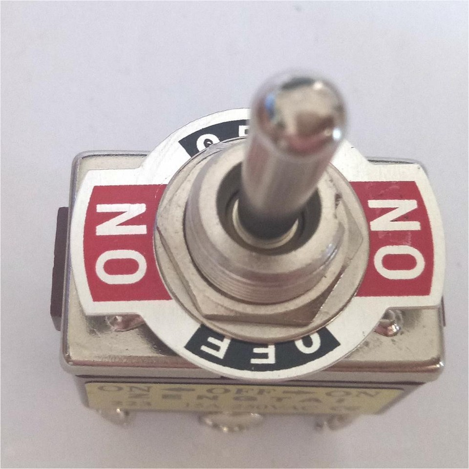 Heavy Duty 6 Pin -ON Momentary Toggle Switch 0 | eBay UK