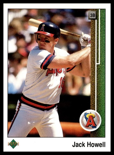 1989 Upper Deck #138 Jack Howell California Angels Baseball Card | eBay