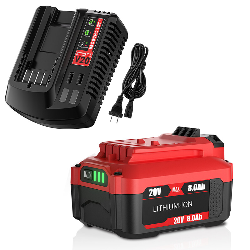 PACK 20V For Craftsman V20 20 Volt MAX Li-ion Battery CMCB204 CMCB202 ...