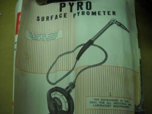 Vintage Pyro Pyrometer With Original Case/Probes/Manual | eBay