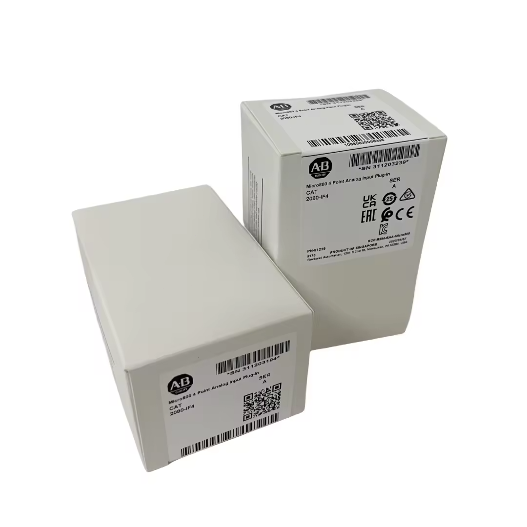 Allen-Bradley AB 2080-IF4 / A Micro800 4 Point Analog Input Plug-in ...