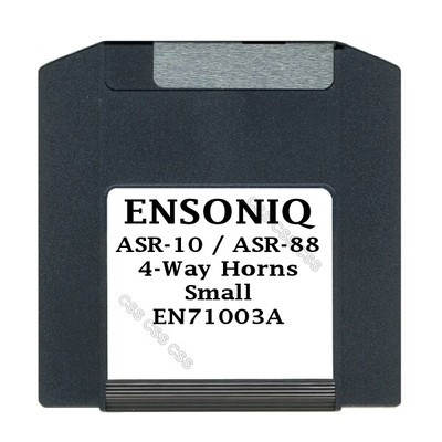 Ensoniq ASR-10 / ASR-88 100MB Zip Disk 4-Way Horns Small EN71003A | eBay