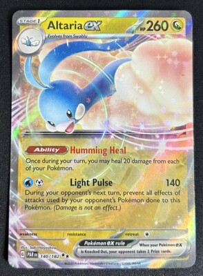 Altaria ex 140/182 Paradox Rift Double Rare Holo Pokemon TCG Card NM | eBay