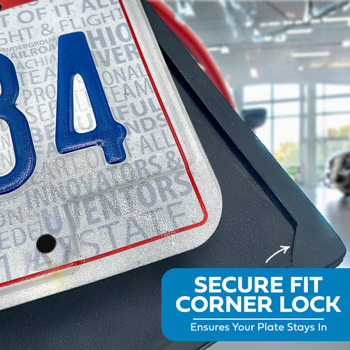 Rubber Demo License Plate Holder for Dealer Demo Tags & License Plates ...