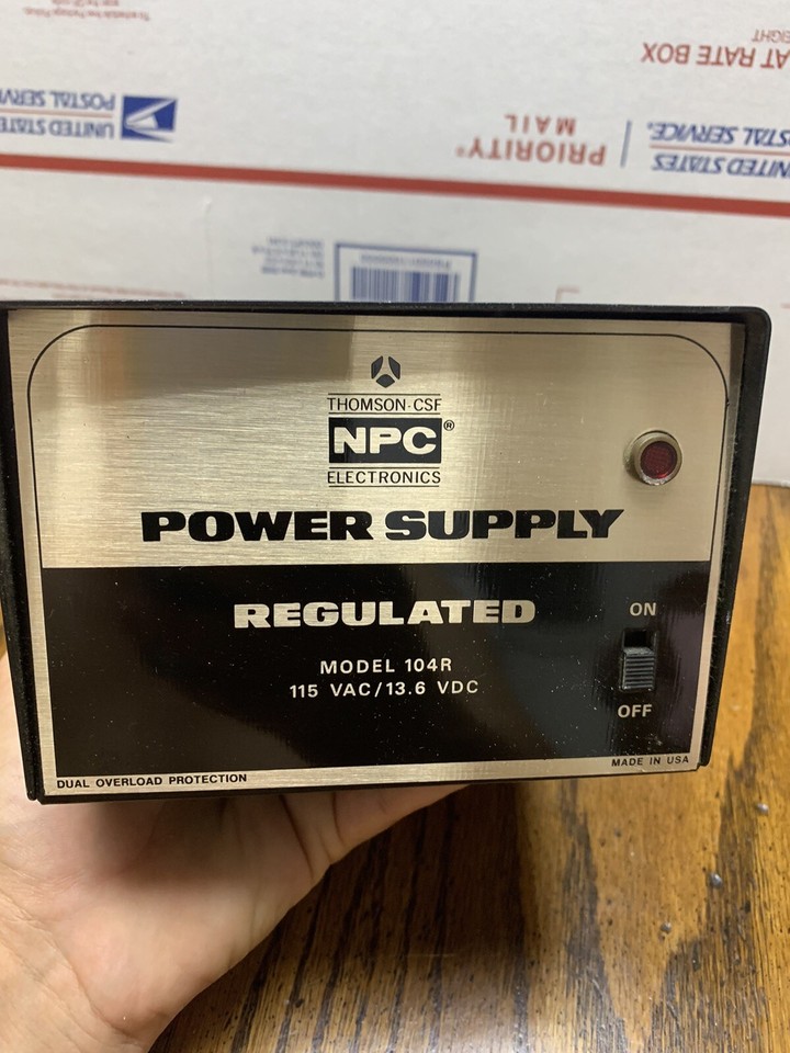 Thompson NPC Power Supply Regulated | eBay