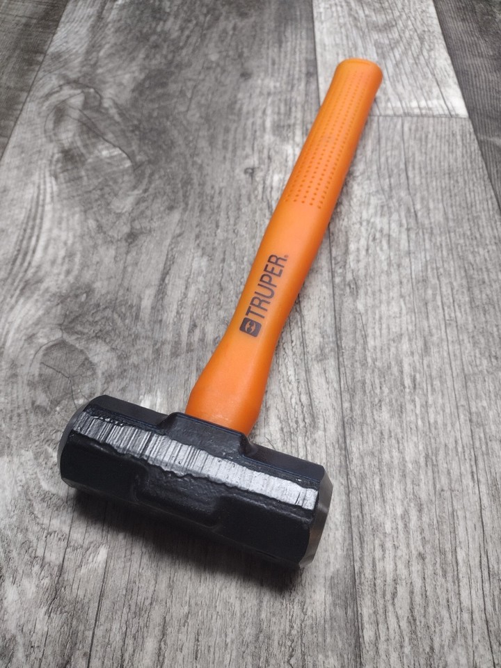 Truper 3 lb. Engineering Sledge Hammer with 14" Inch Fiberglass Handle MD-3F | eBay