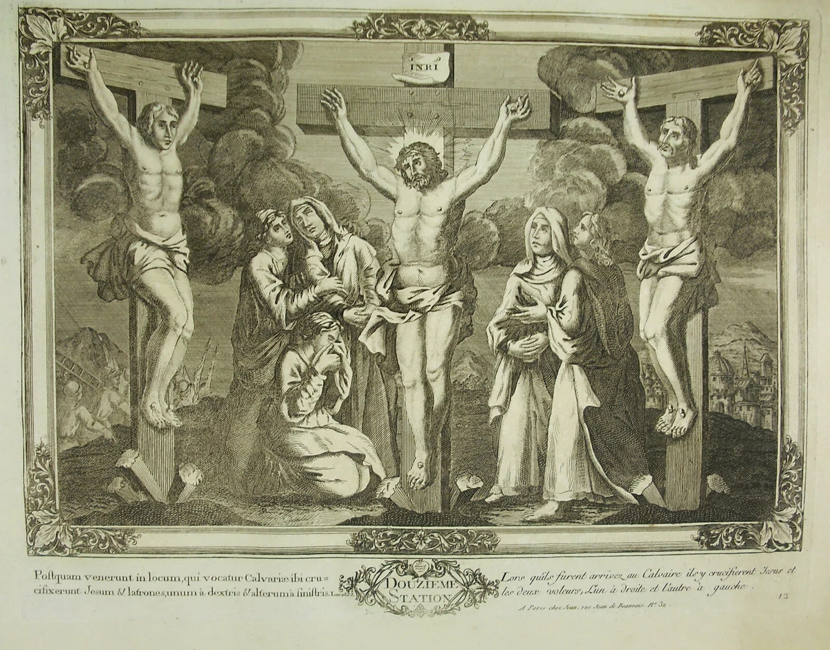 Dessins Des Stations De Croix