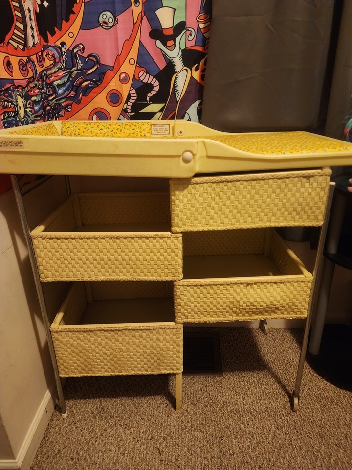 70's Retro Baby Changing Table Excellent Condition | eBay