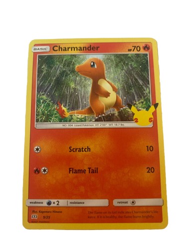 Pokémon 25th Anniversary with this exclusive Charmander Pokémon TCG ...