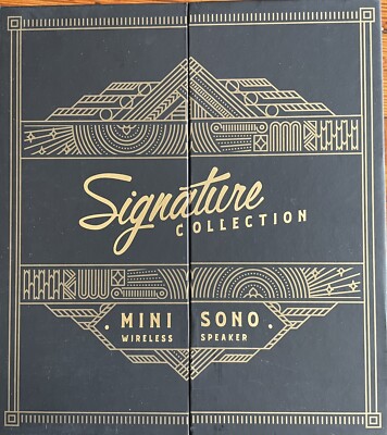 Signature Collection MINI SONO Wireless Speaker-Brand New | eBay