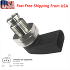 1800Bar CR FUEL PRESSURE Rail SENSOR FOR BMW 0281002497 13537787167 ...