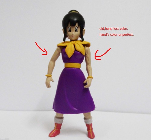2000 irwin toys DragonBall Z DBZ CHI-CHI ACTION FIGURE 5" OLD LOST ...