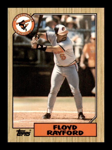 1987 Topps Tiffany Floyd Rayford #426 Set Break | eBay