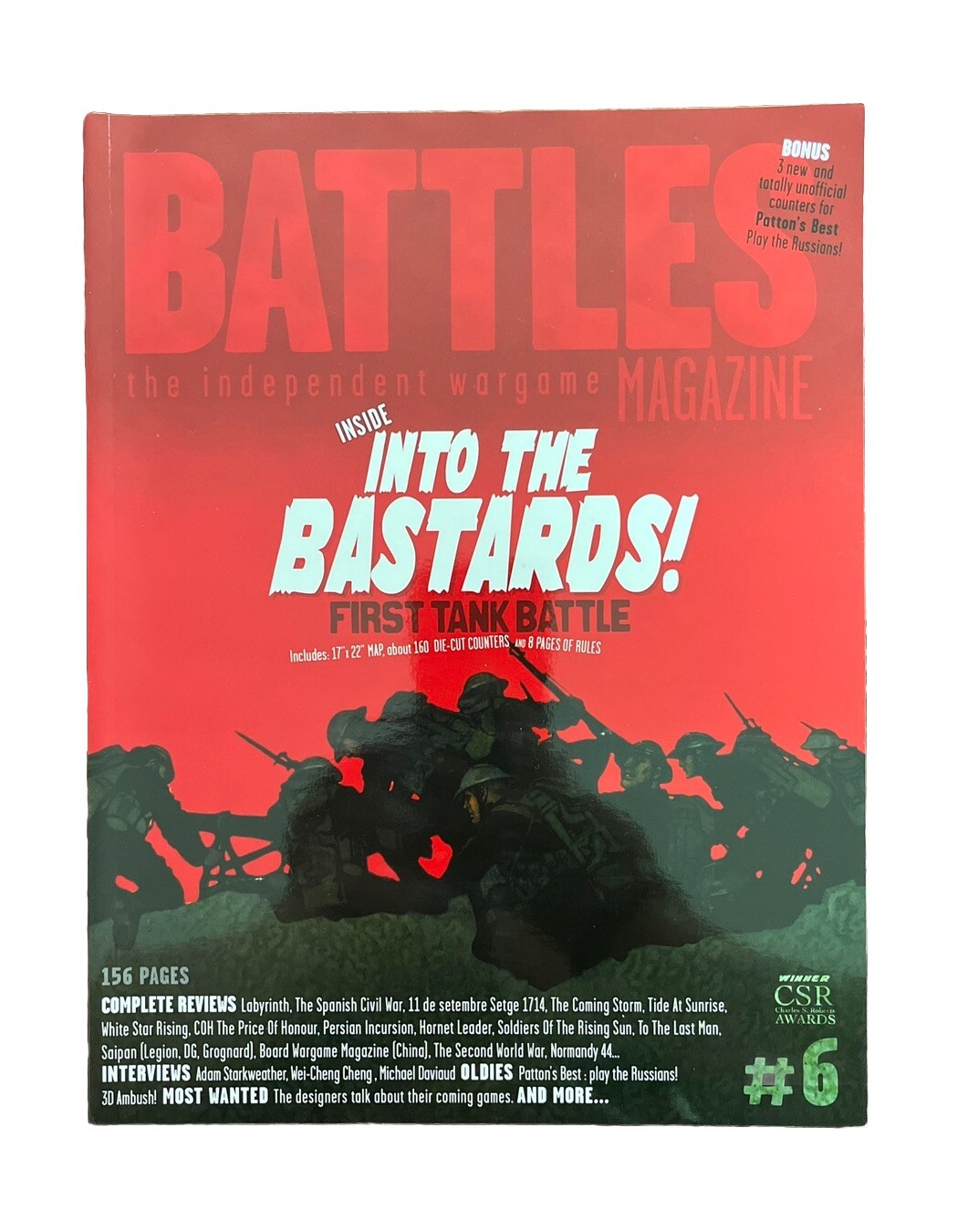 Battles Wargame Magazine #6 With Military History Board Game - Into the ...