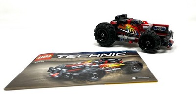 LEGO TECHNIC: BASH! (42073) Pull-back model 100% Complete With Manual ...