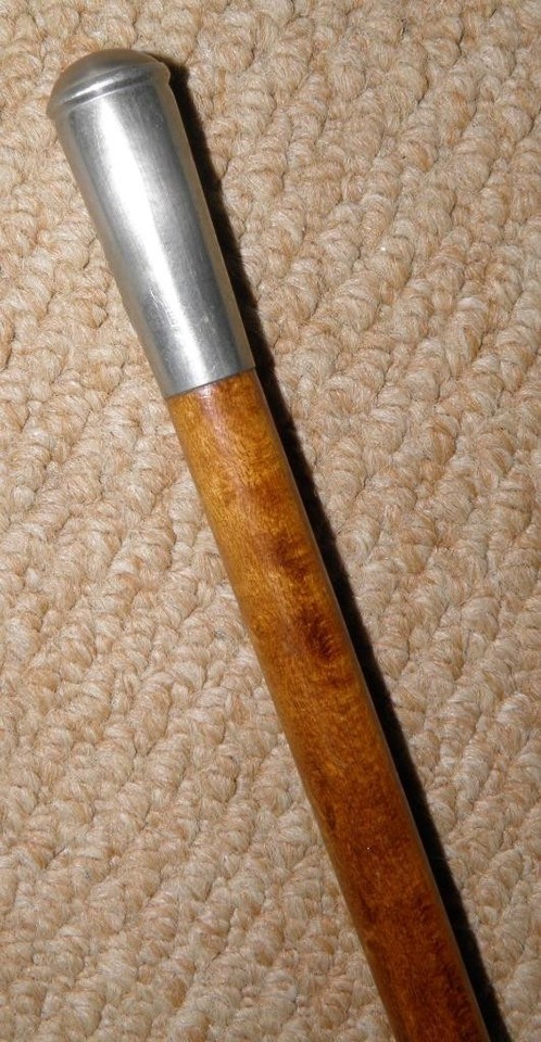 Antique WW2 British Military Swagger Stick - Silver Top With Boys ...