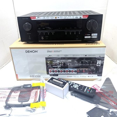 Denon AVR-S760H 7.2 Ch AVR - 75 W/Ch (2021 Model), Advanced 8K ...