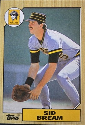 1987 Topps - Sid Bream #35 Stock #01-22 | eBay