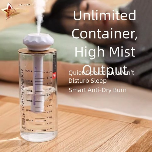 Large Capacity USB Mist Humidifier Portable Quiet for Bedroom and ...