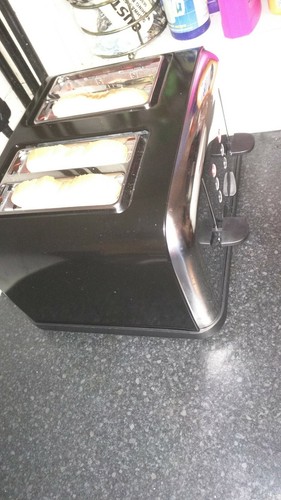 Logik L04TBK14 4-Slice Toaster - Black for sale online | eBay UK