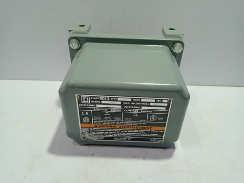 Square D 9012 GAR24 Pressure Switch Range 1.5-75 | eBay