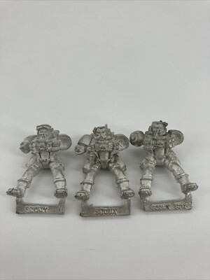 Warhammer 40k Space Marines, OOP Metal Scout Lander Riders x3 GW | eBay